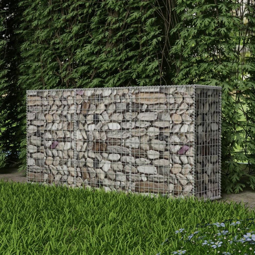 Anself Gabion Wall with and Bottm Covers Weather Resistant Galvanized ...