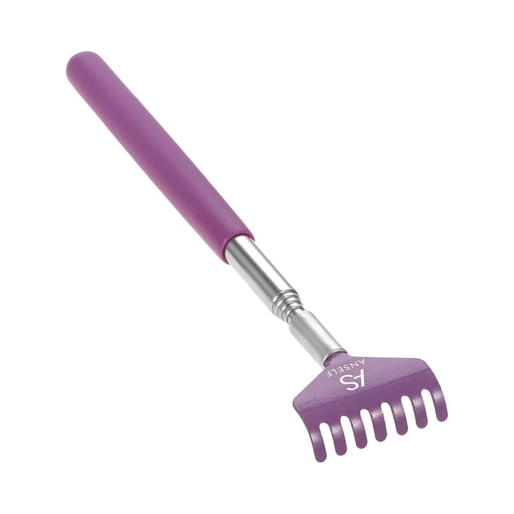 Anself Telescopic Back Scratcher Massager Metal Compact Extendable 5 ...