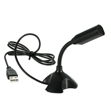 Anself USB Desktop Microphone Plug &Play PC Computer Mic for Computer ...