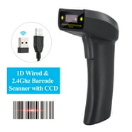 EOM-POS Cordless Wireless Barcode and UPC code Scanner/Reader with ...