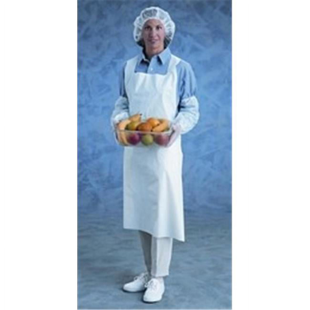 Ansell 012-56-230-28X46 28 x 46 in. Disposable Polyethylene Apron- Blue ...