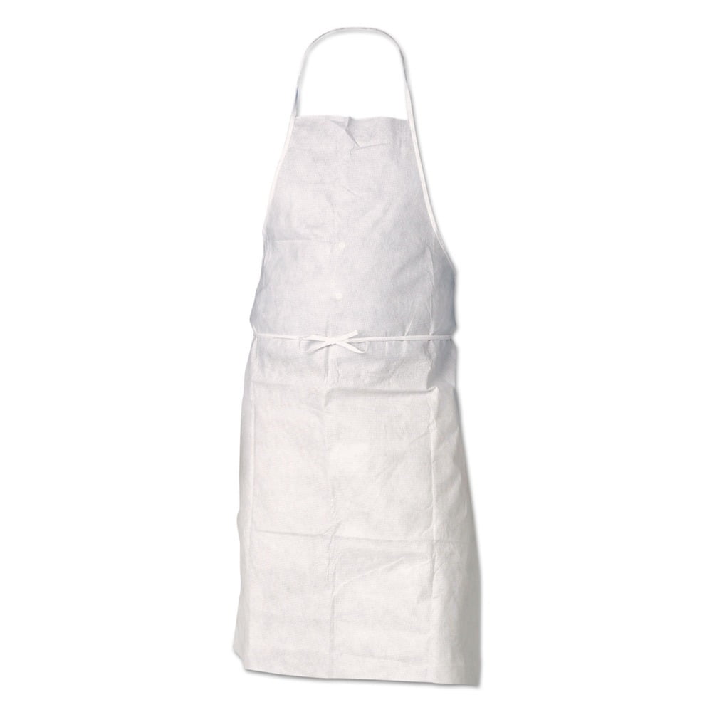 Ansell 36550 28 in. x 40 in. A20 Apron - One Size Fits All/White (100 ...