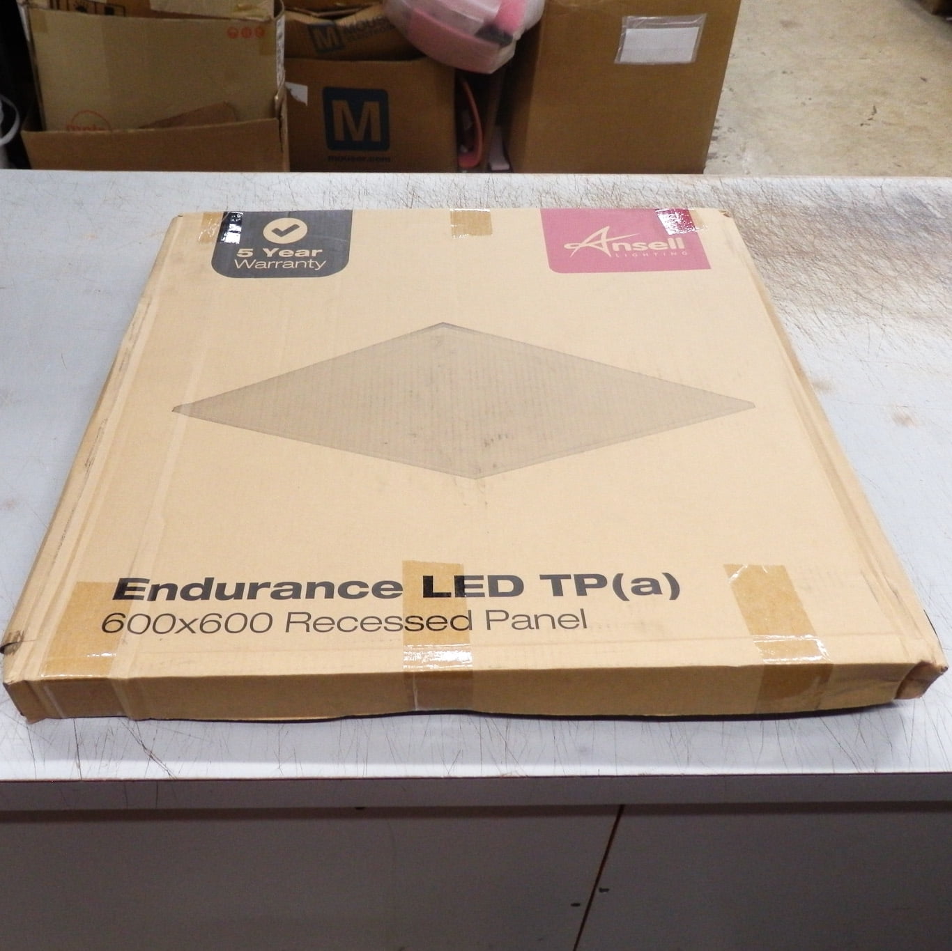 Ansell Lighting Endurance TP Recessed 1200x300 LED Panel AERMLED2/60/CW ...
