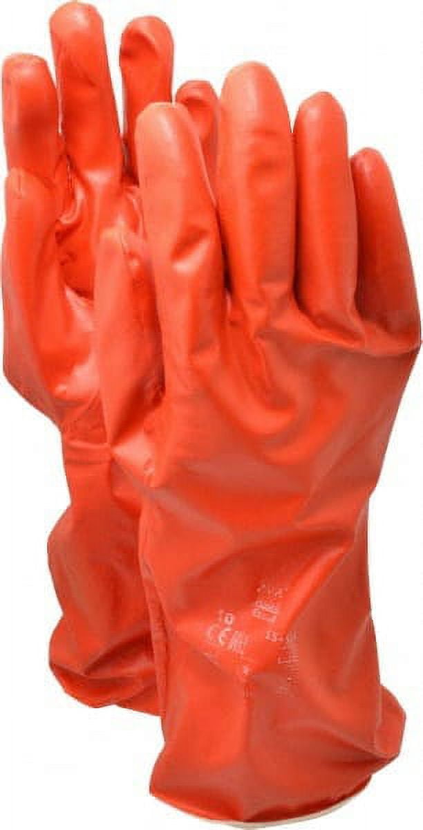Ansell Reusable Work Gloves, Size XL, 14" Long, 37.5 mil Thick, PVA ...