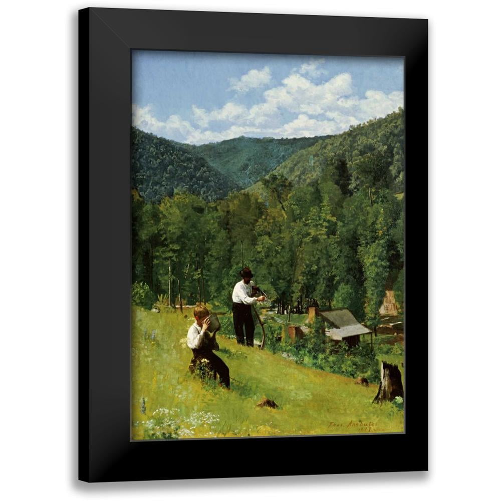 Anshutz, Thomas Pollock 14x18 Black Modern Framed Museum Art Print ...
