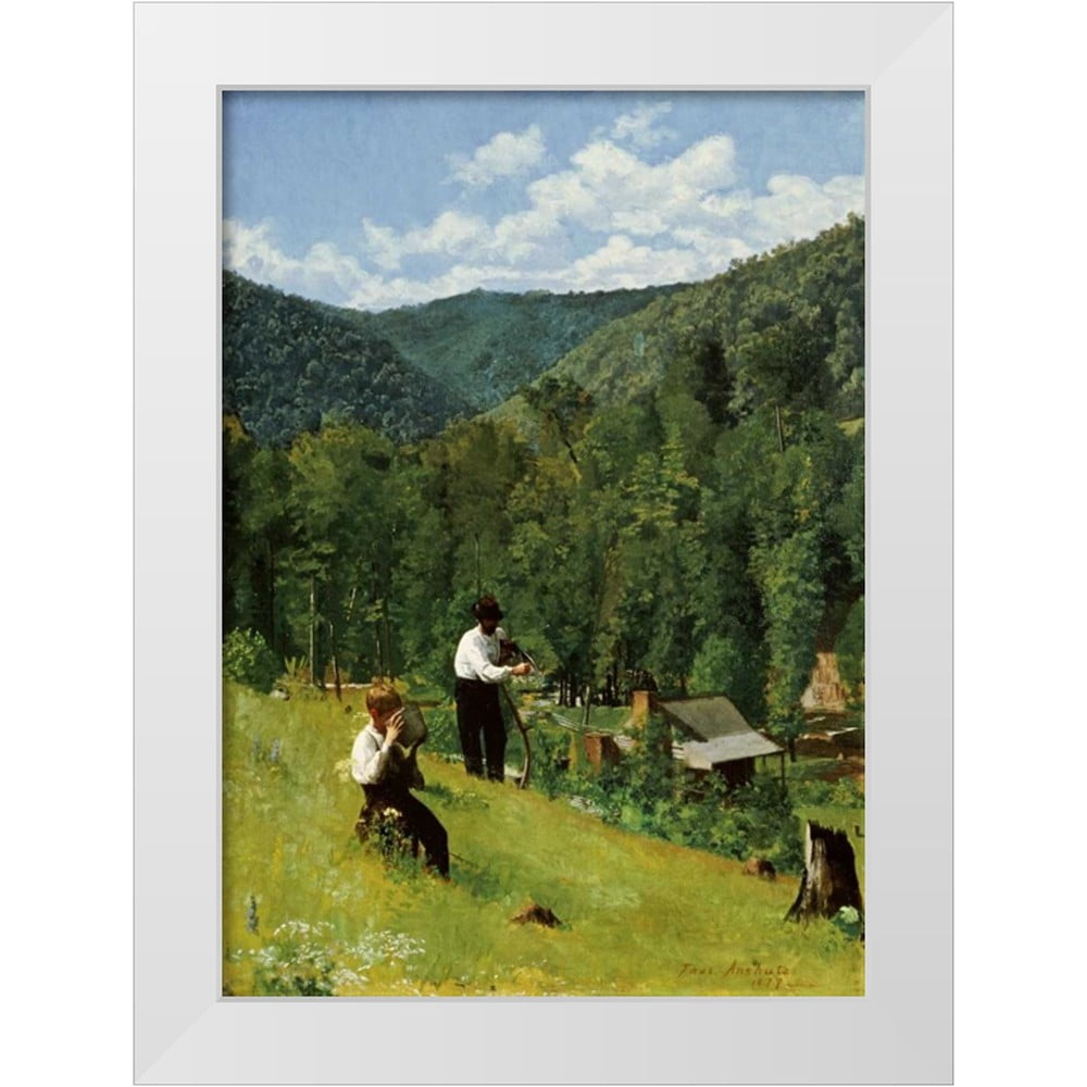 Anshutz, Thomas Pollock 18x24 White Modern Wood Framed Museum Art Print ...