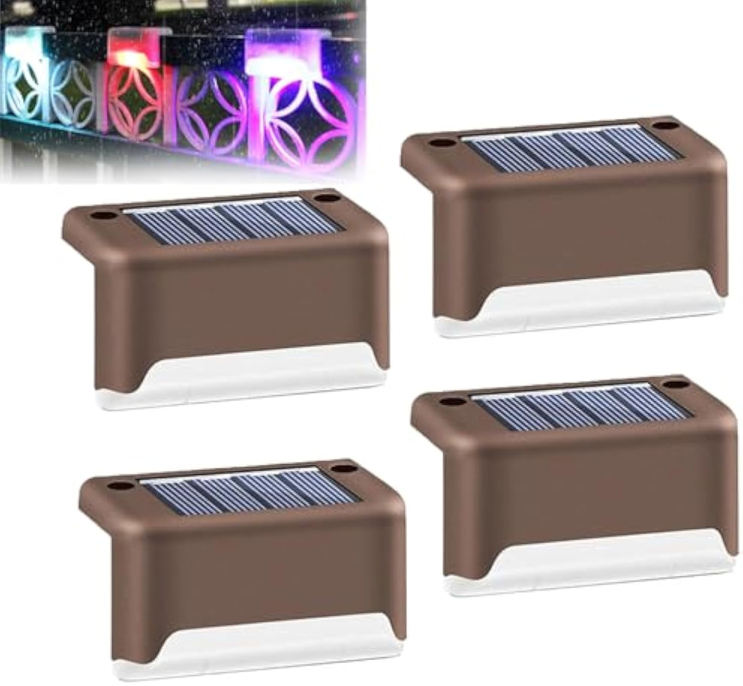 Ansightsee Solar Lights, Deck Lights Solar Powered, Solars Step Light ...