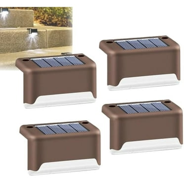 8-Pack Solar Led Deck & Step Lights - Walmart.com