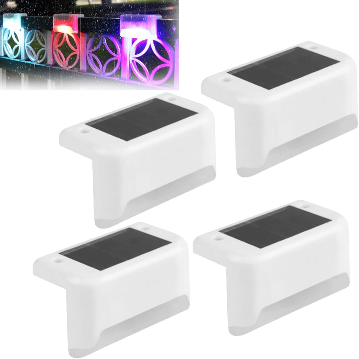 Ansightsee Solar Lights, Deck Lights Solar Powered, Solars Step Light ...