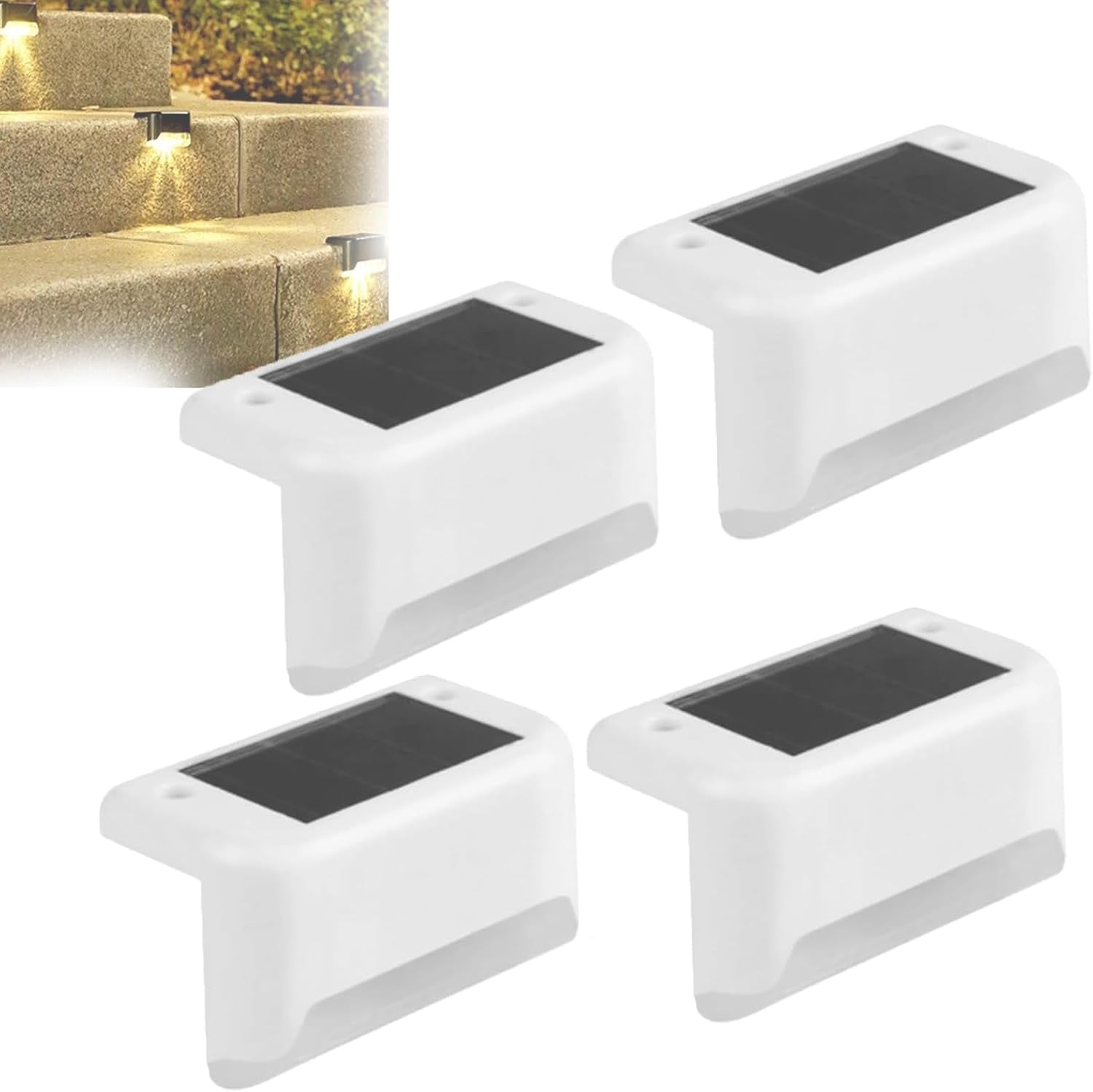 Ansightsee Solar Lights, Deck Lights Solar Powered, Solars Step Light ...