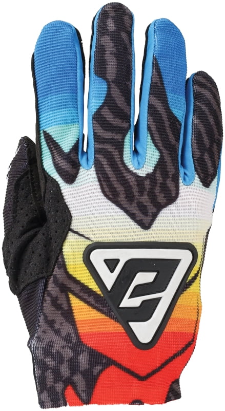 Answer 25 Aerlite Drip Gloves Black/White/Rainbow - XL - Walmart.com