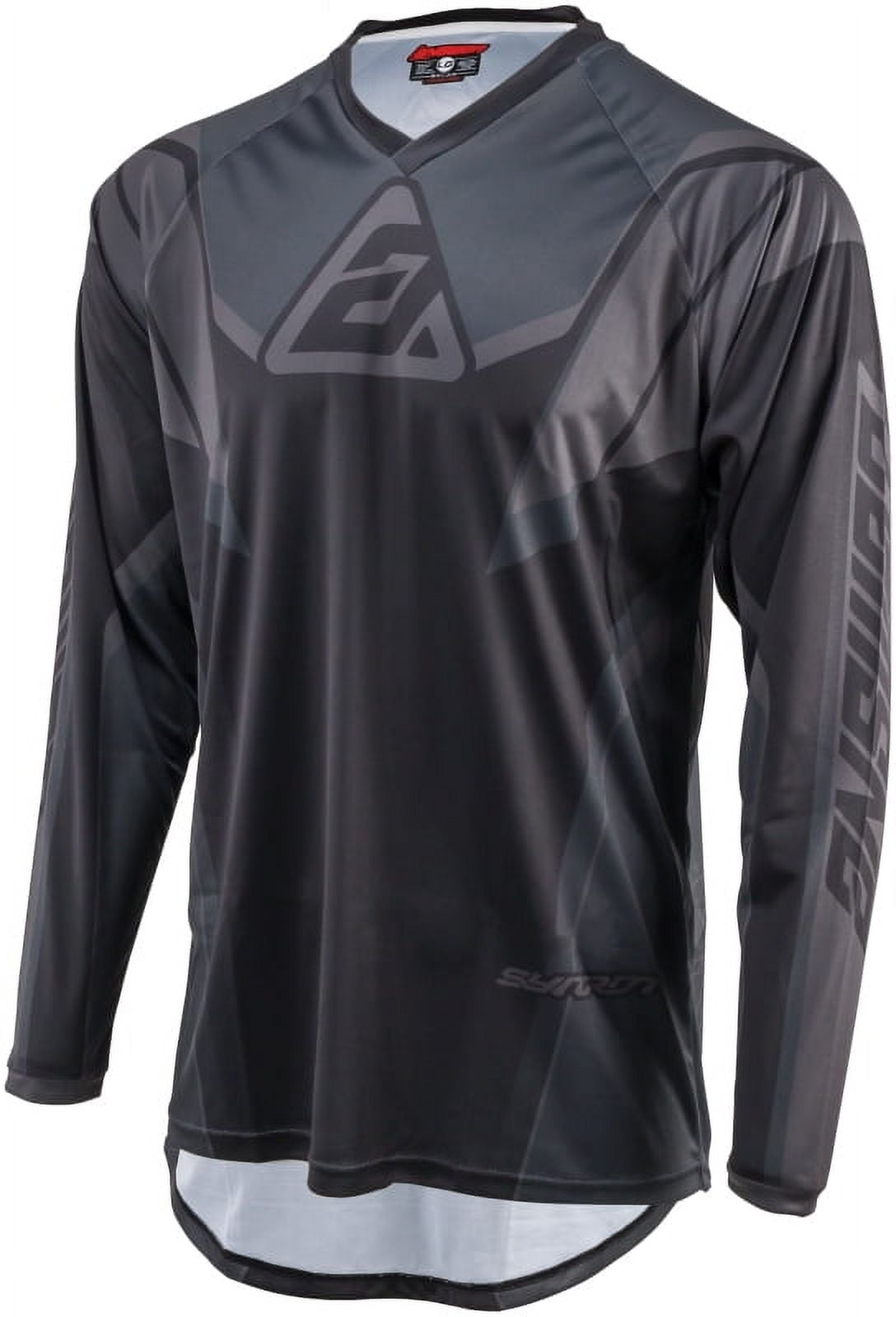 Answer 25 Syncron Envenom Jersey Black/Grey - Large - Walmart.com