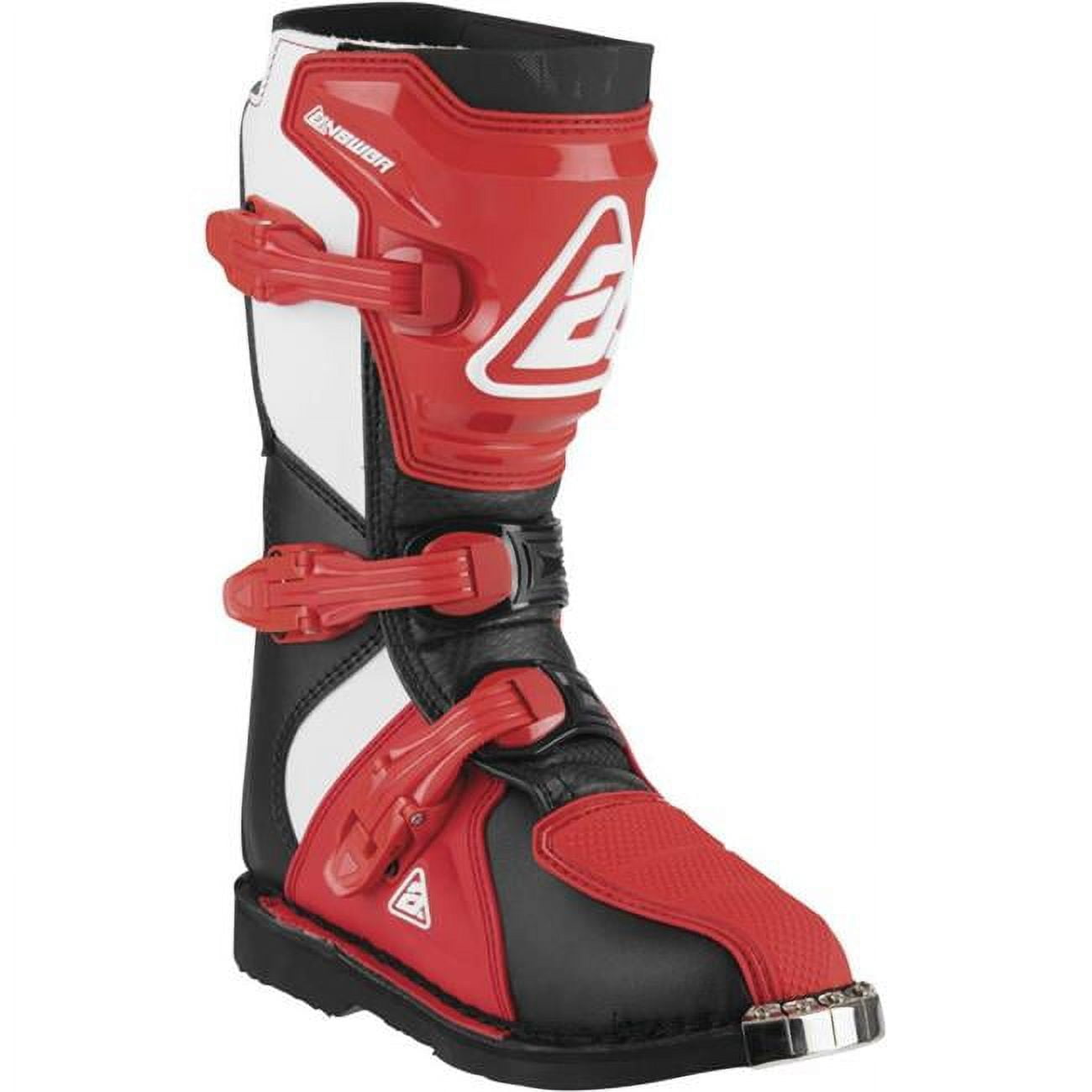 Answer A22 AR1 Youth Boots (5, Black/Red) - Walmart.com