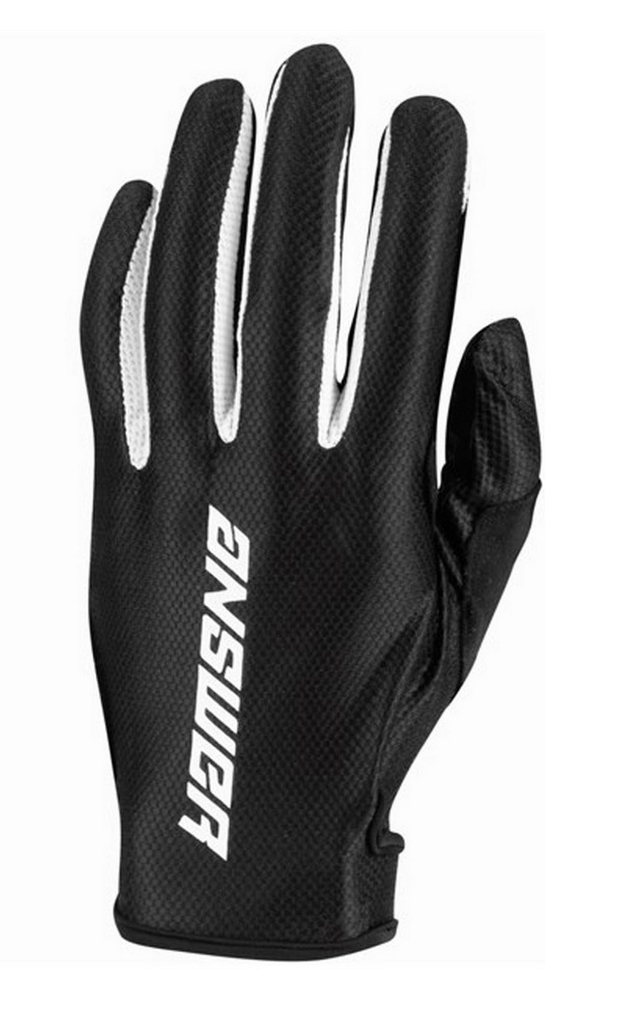 Answer A22 Ascent Gloves (Large, Black/White) - Walmart.com