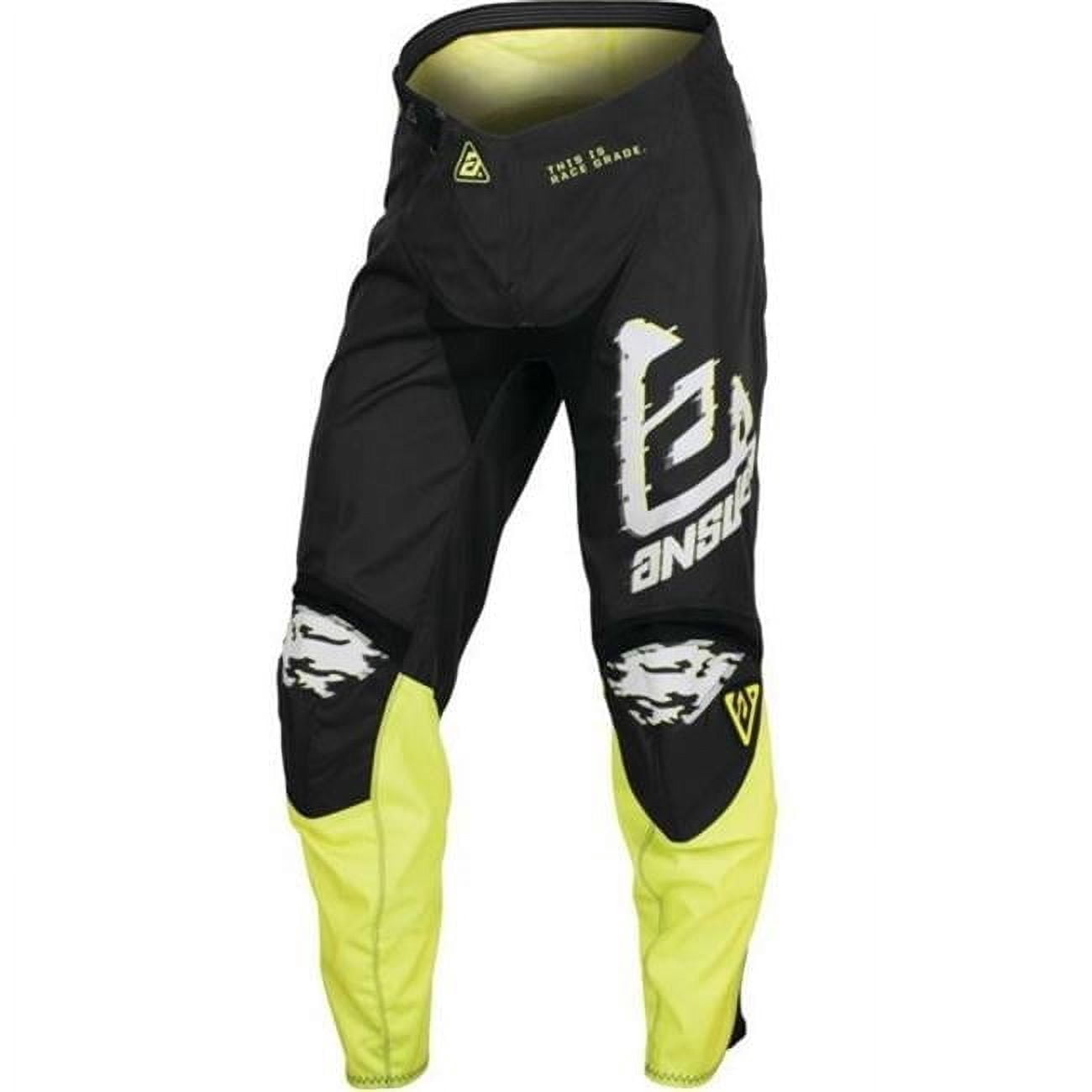 Answer A23.5 Syncron Meltdown Mens MX Offroad Pants Gray/Hyper Acid ...