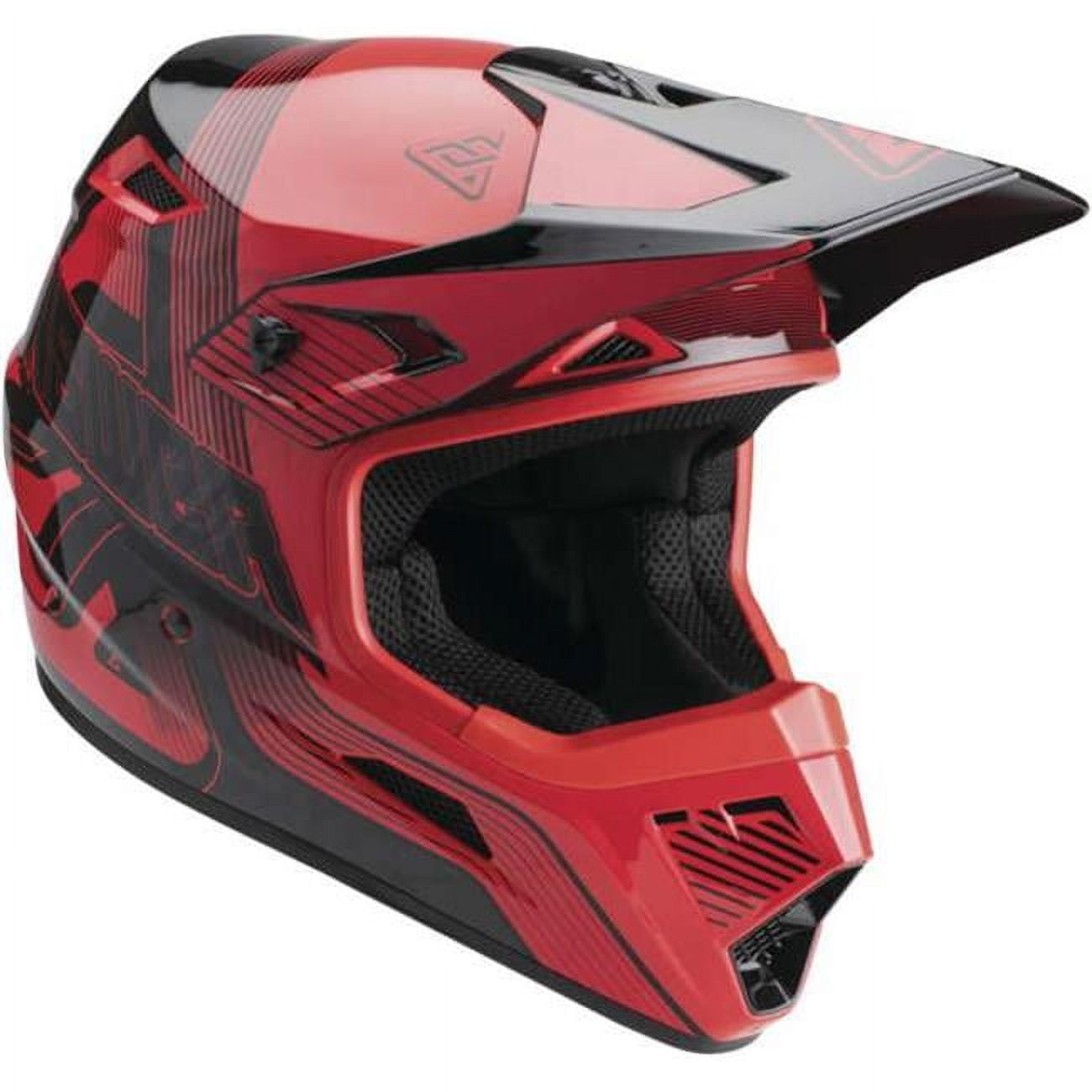 Answer AR1 Vendetta MX Offroad Helmet Red/Black MD - Walmart.com