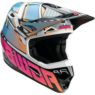 Answer AR1 Solid MX Offroad Helmet Matte Black XS - Walmart.com