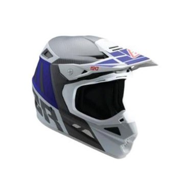 Answer AR3 Ronin MX Offroad Helmet Black/White/Crimson LG - Walmart.com
