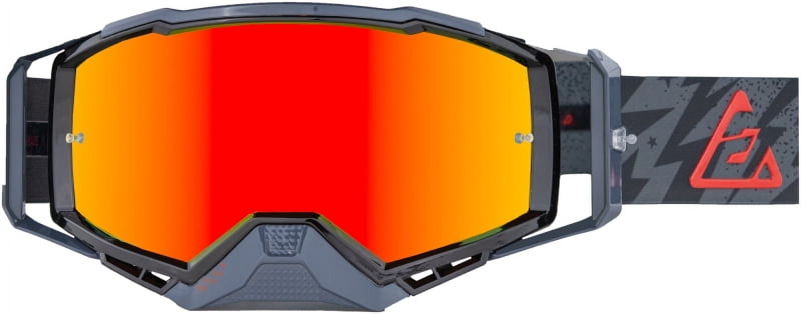 Answer ARC Bolt Goggles Black/Red - Adult - Walmart.com