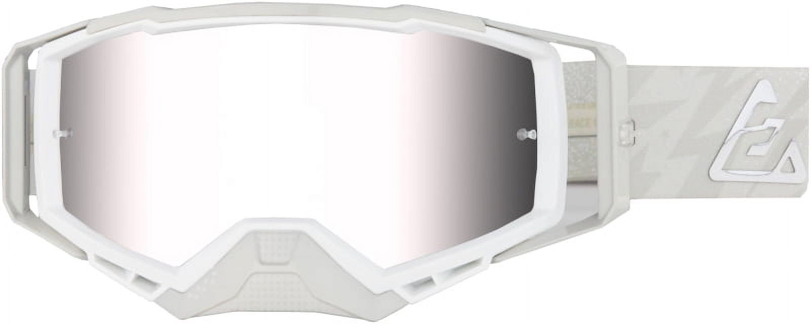 Answer ARC Bolt Goggles White/Grey - Adult - Walmart.com