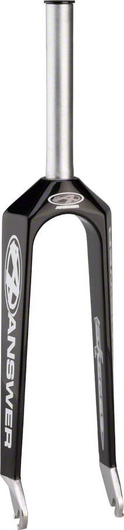 Answer BMX Pro Dagger Fork 1-1/8 Black - Walmart.com