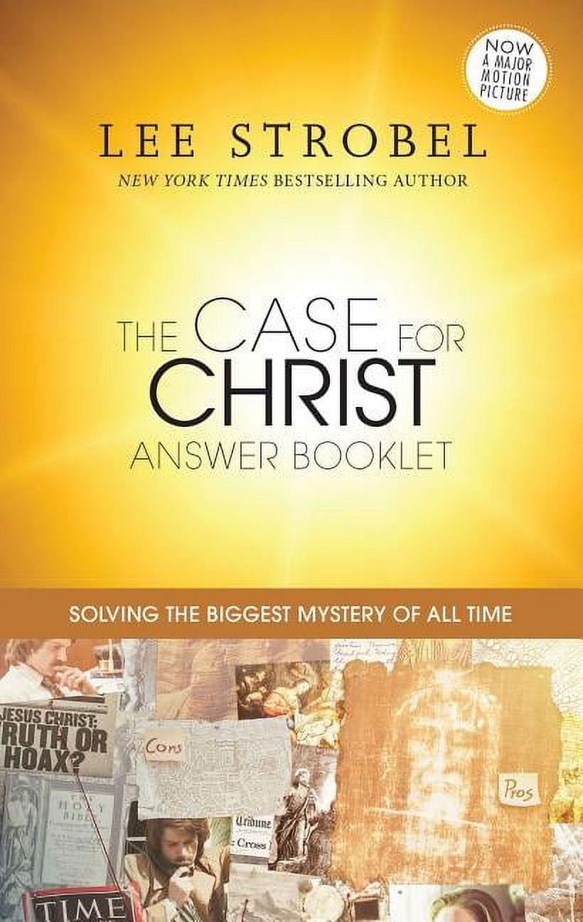 Answer Book The Case for Christ Answer Booklet: Solving the Biggest ...