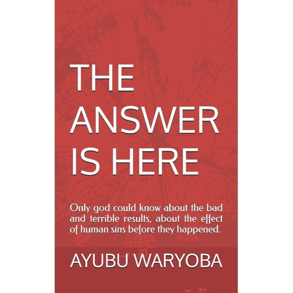 The Answer Is Here: The Answer Is Here: Only god could know about the ...