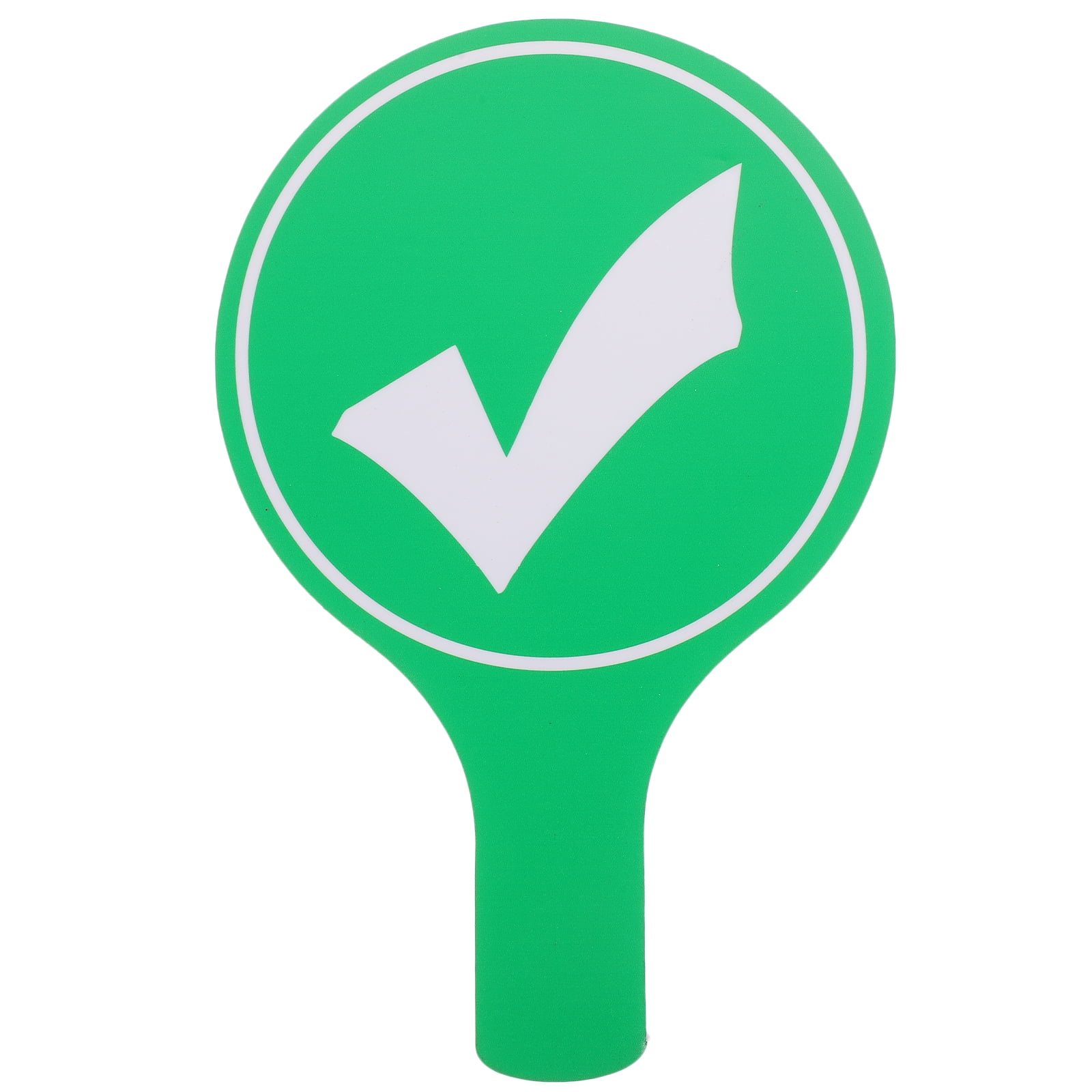 Hemoton School Voting Board Answer Paddle for Student Green Foam 1Set ...