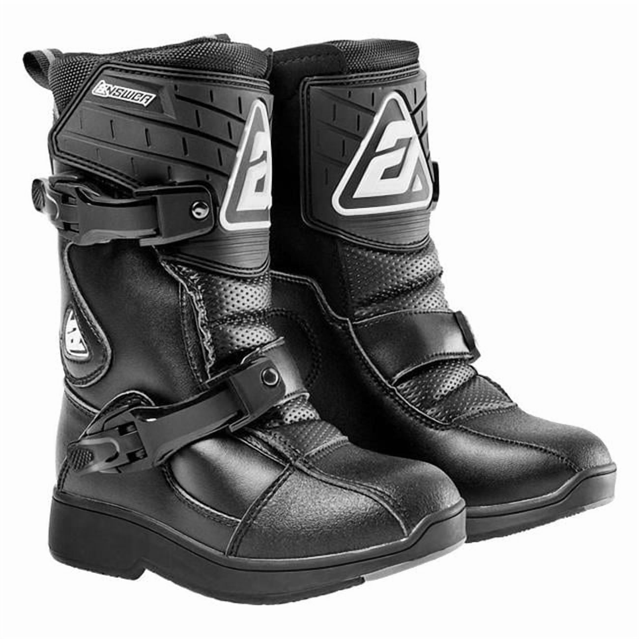 Answer Pee Wee Youth Boots (10, Black) - Walmart.com
