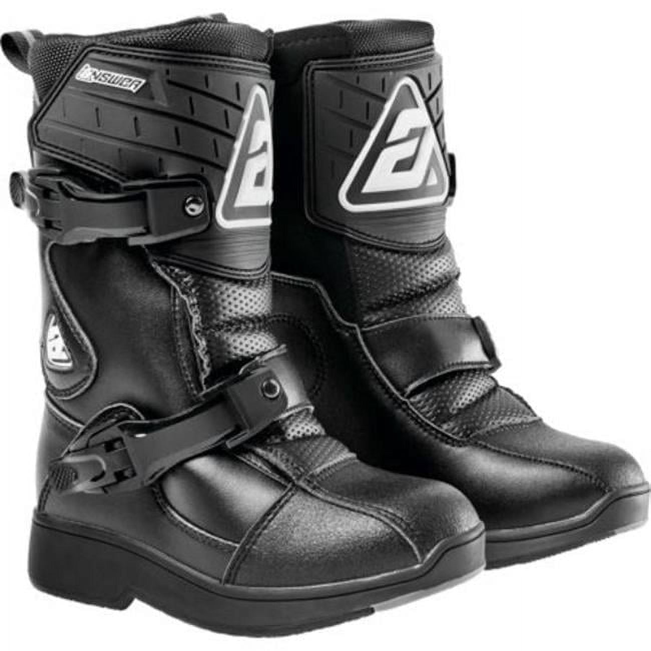 Answer Pee Wee Youth Boots (11, Black) - Walmart.com