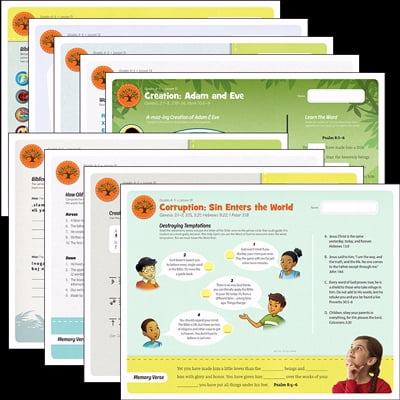 Answers Bible Curriculum Grades 4-5 Unit 2 Take Home Sheets (2Nd ...