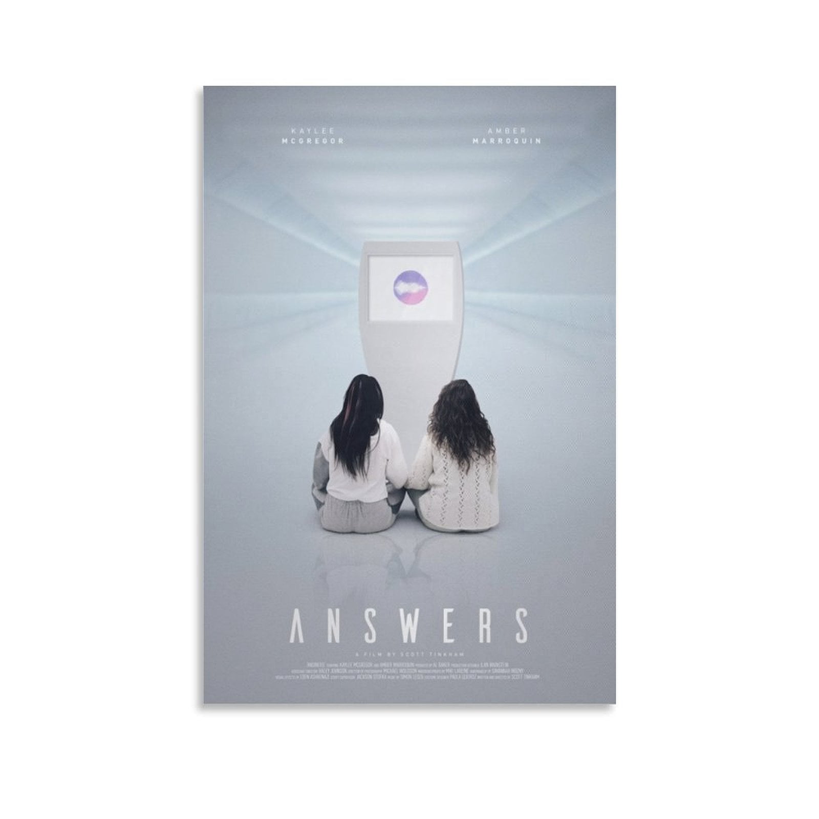 Answers Canvas Wall Art Poster Decorative Bedroom Modern Home Print ...