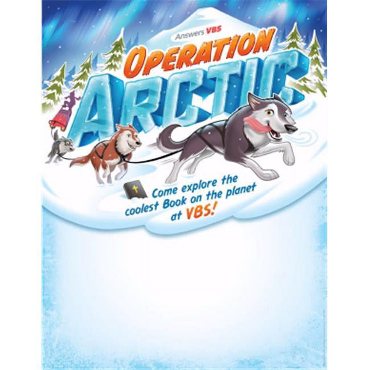 Answers In Genesis 186728 VBS-Operation Arctic-Promotional Poster ...