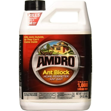 Amdro Ant Block Outdoor Use Insect Killer, 24 oz. - Walmart.com