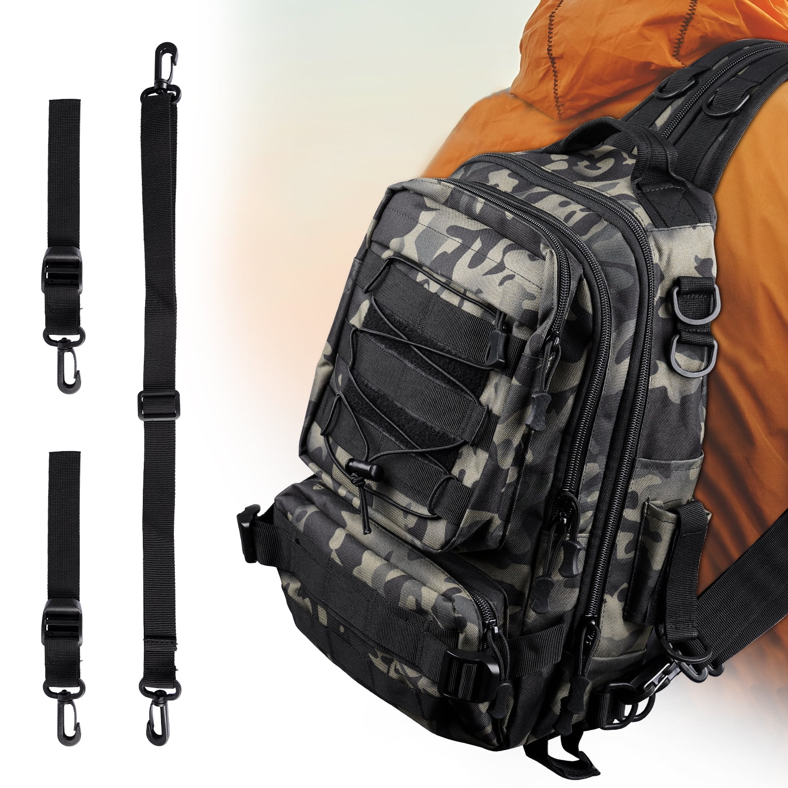 Ant Class Fishing Tackle Backpack, Outdoor Gear Bag with Rod Holder ...