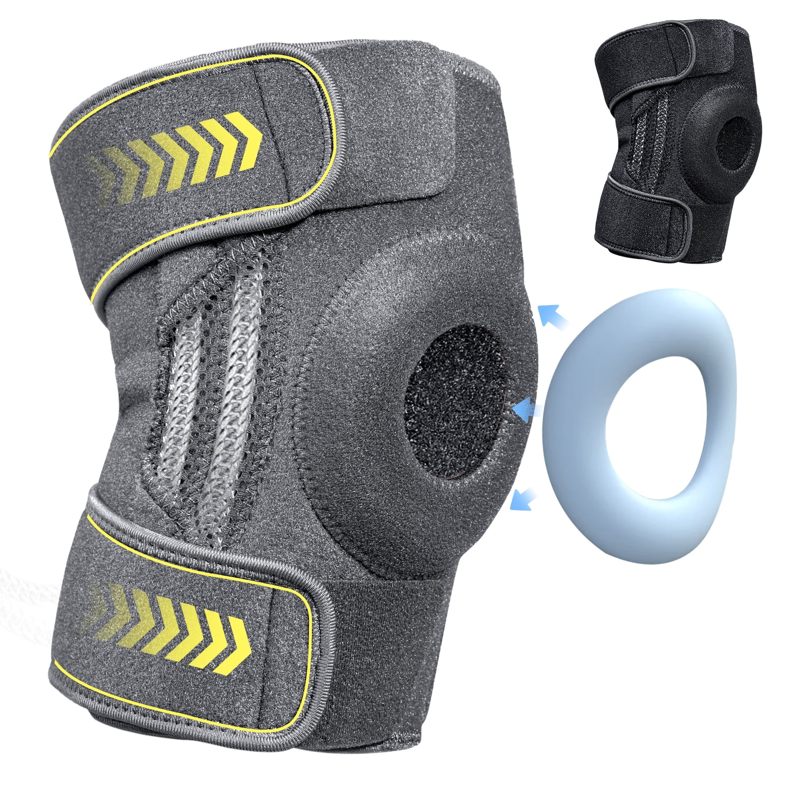 Ant Class Knee Brace, Knee Compression Sleeve with Side Stabilizers ...