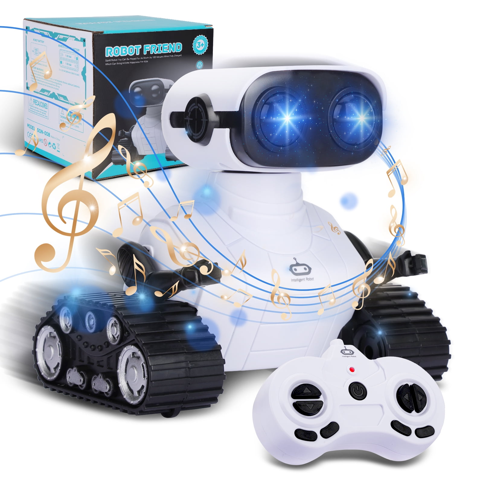 Ant Class Robot Toys for Boys Girls, Remote Control Robots with Auto ...