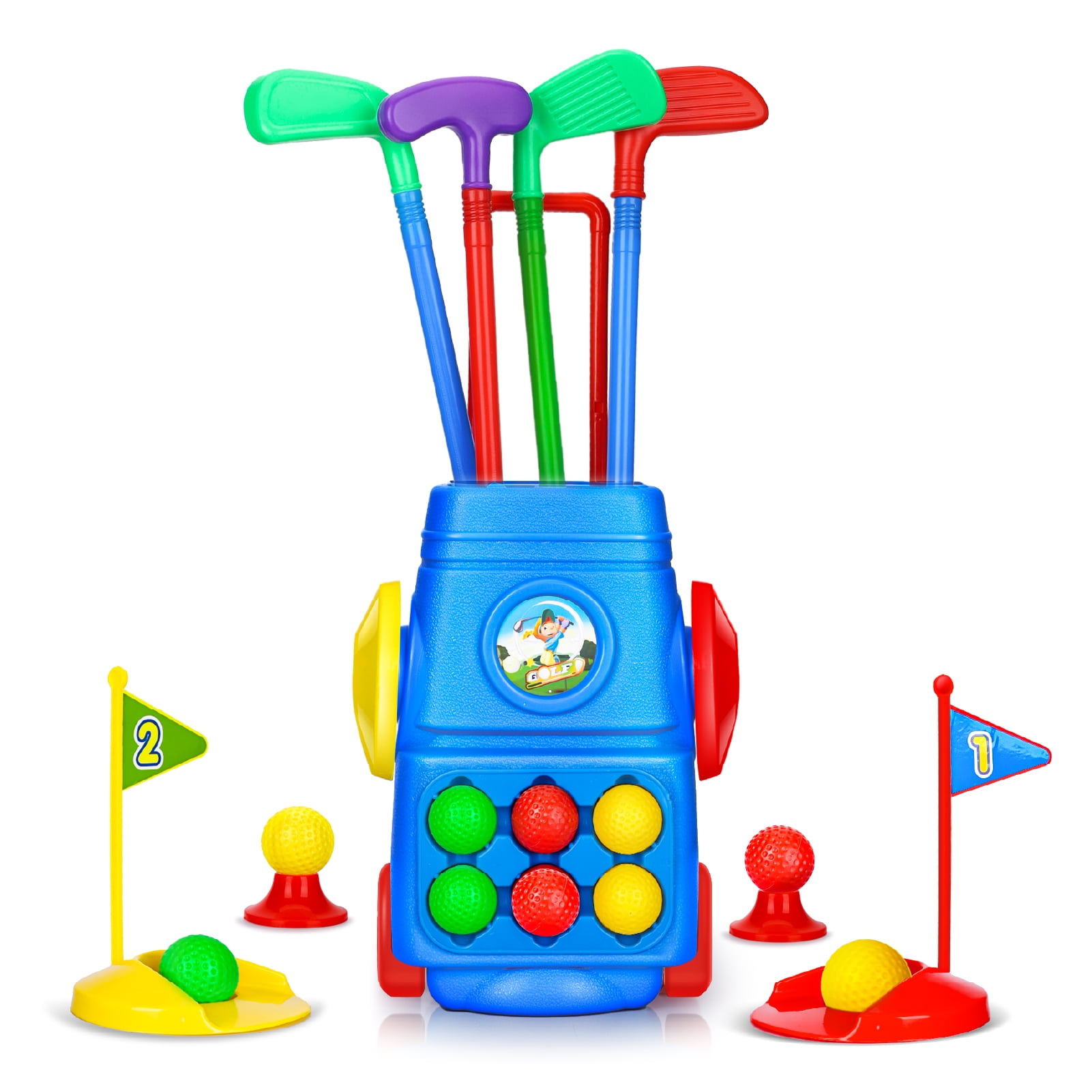 Ant Class Toddler Golf Toy Set for Kids, Kids Golf Clubs Golf Set with ...