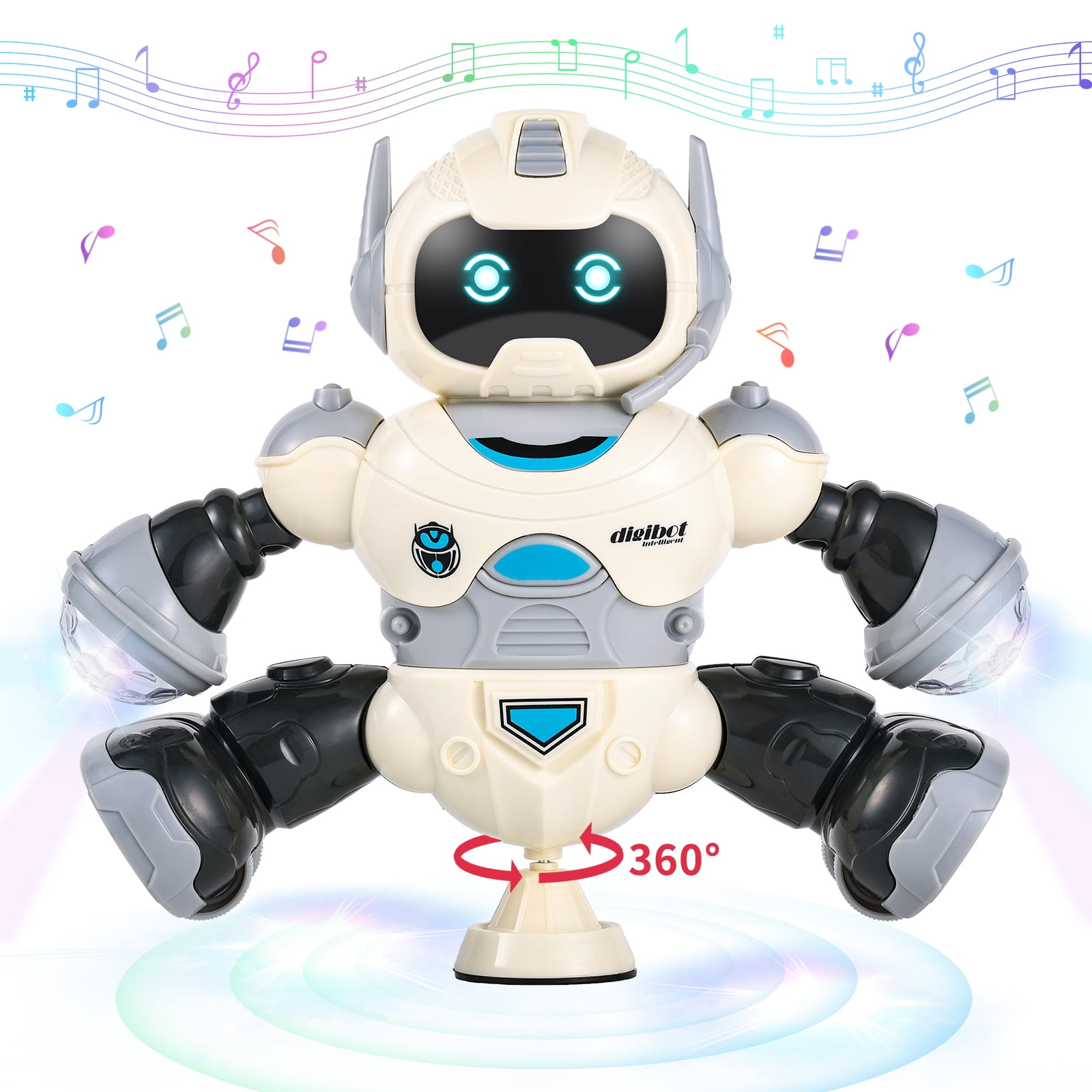 Ant Class Walking Dancing Robot Toy for Kids, Spinning Robot Toys with ...