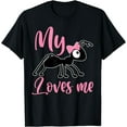 Ant Design My Aunt Loves me Family Gifts for Nephew & Niece T-Shirt XXL ...