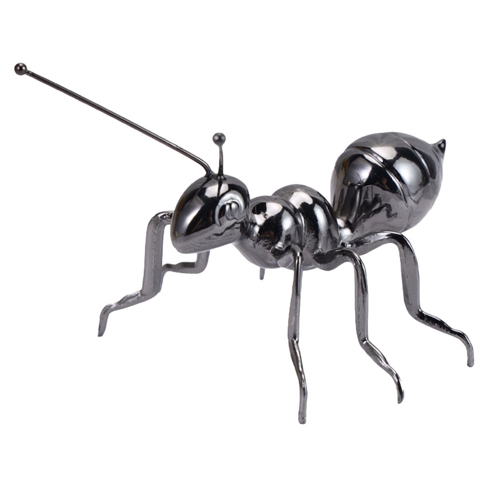 Metal Ant Statue Ant Figurine Decor Metal Animal Statue Home Tabletop ...