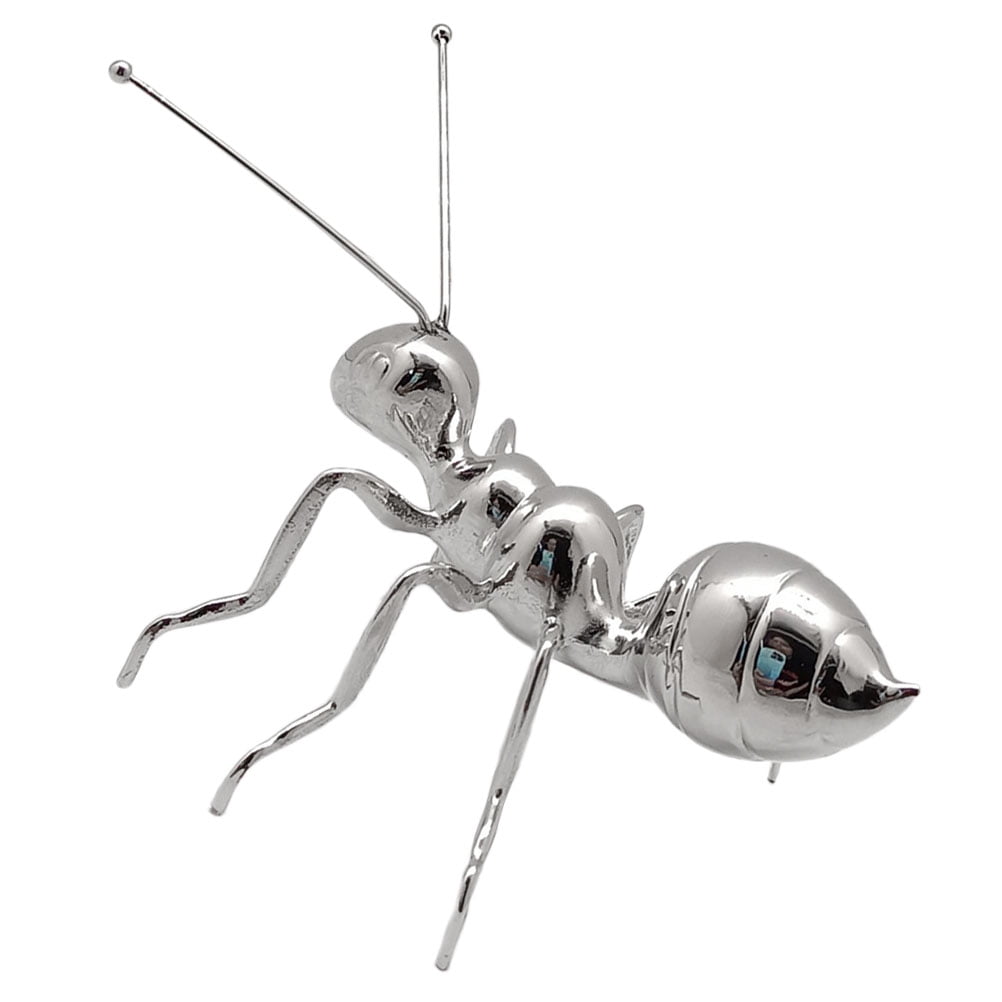 Metal Ant Statue Figurine Decor 1 Set Metal Animal Statue for Home ...