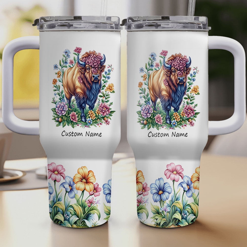 Ant Lover Gift Custom Tumbler 40oz With Handle & Straw - Stainless ...