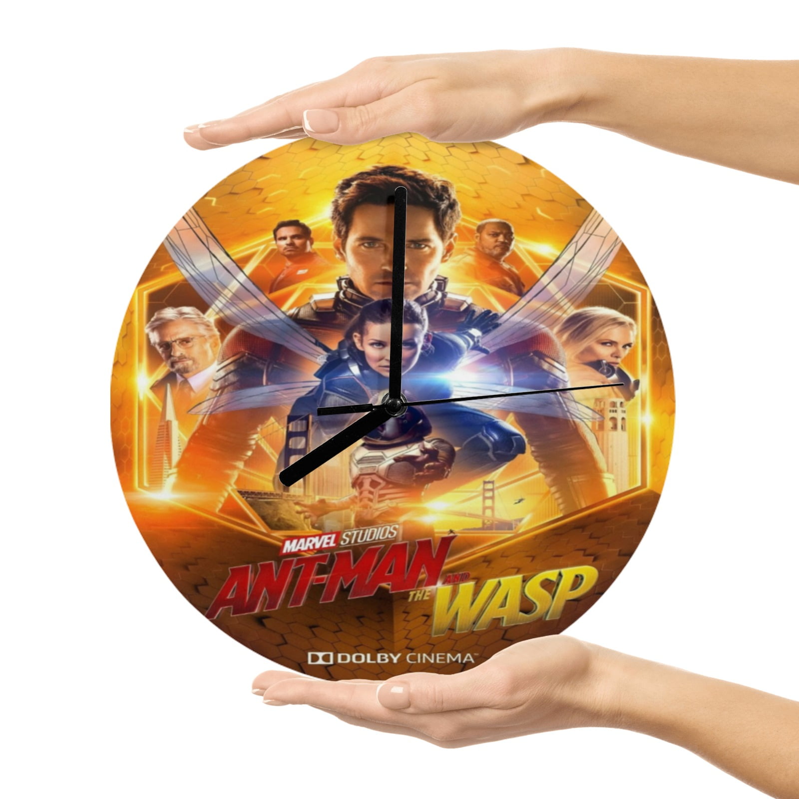 Ant-Man and the Wasp MDF Wall Clock（11.6"） - Walmart.com