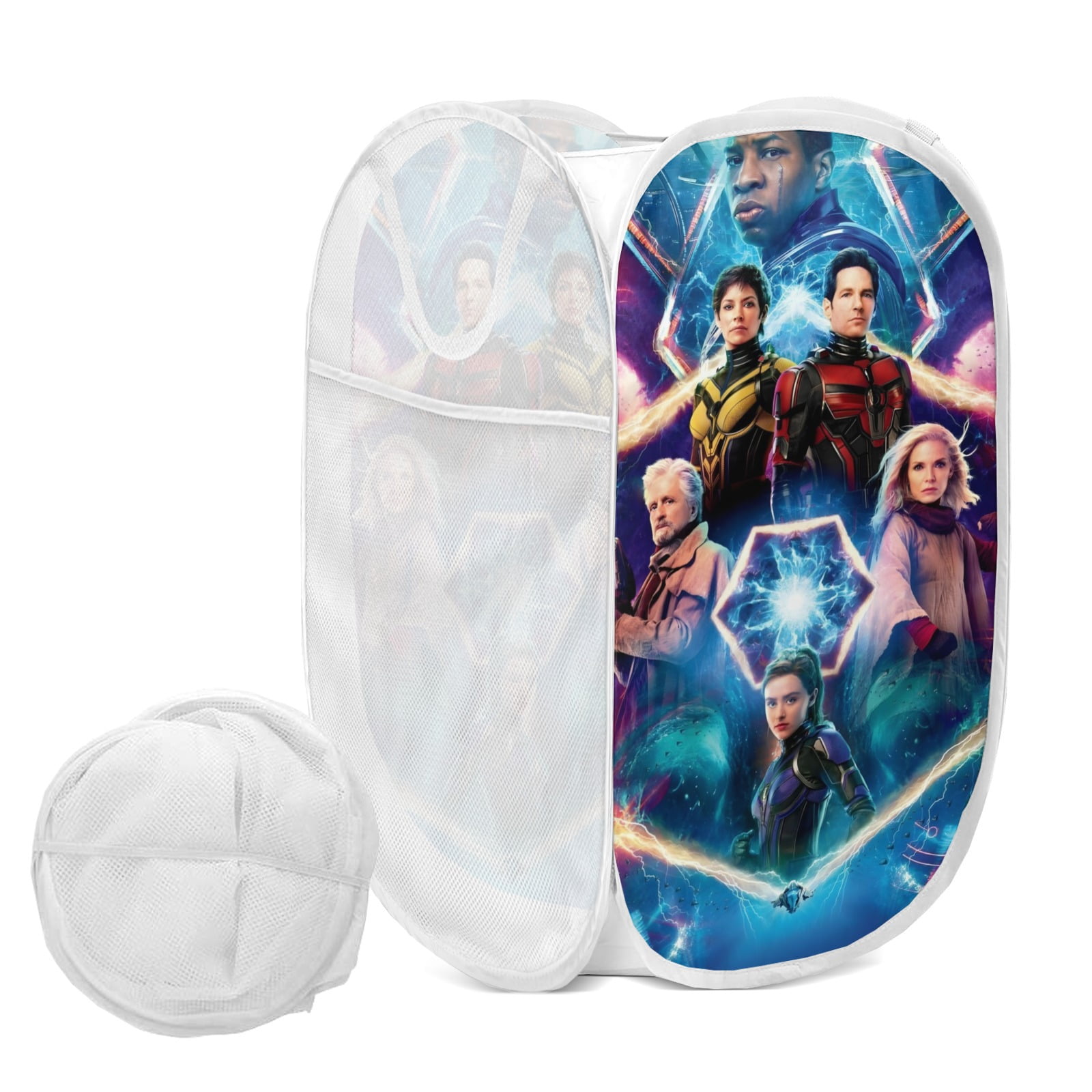 Ant-Man and the Wasp: Quantumania Fold-Flat Printed Laundry Tote.15" × ...