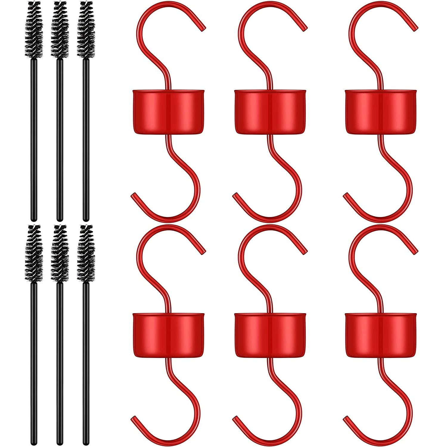 Umbrella Ant Guard 4-Pack Ant Moat For Hummingbird Feeders - 5oz Red S ...