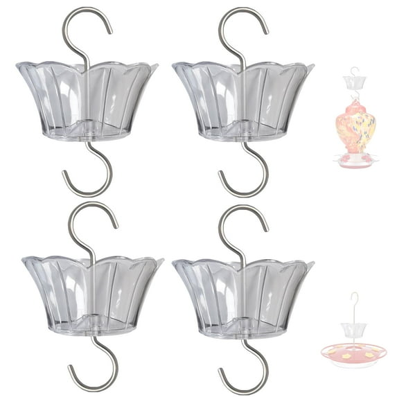 HOLAHOMA Ant Moat for Hummingbird Feeder, 3 OZ Large Capacity Clear ...