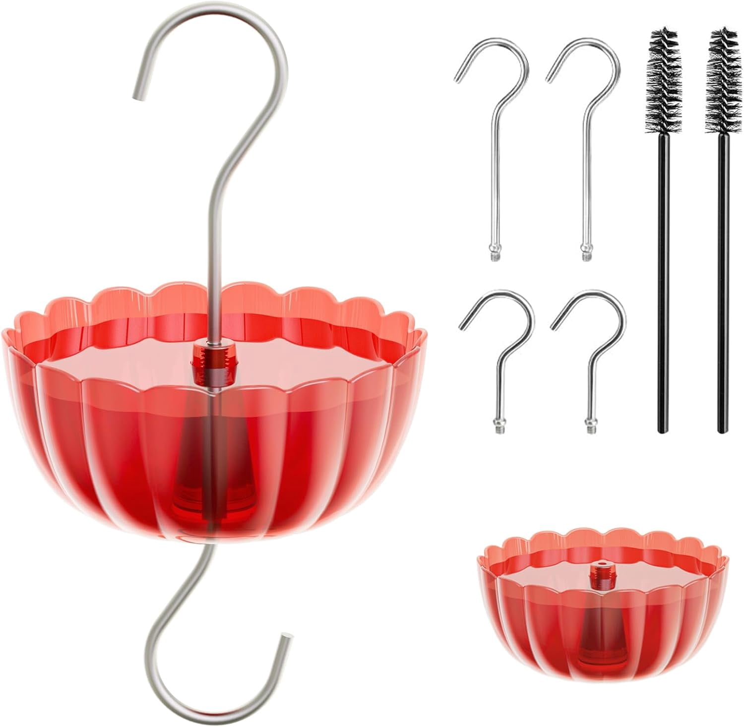 Ant Moat for Hummingbird Feeders, (2 Pack, 7 OZ) Vintage Style ...