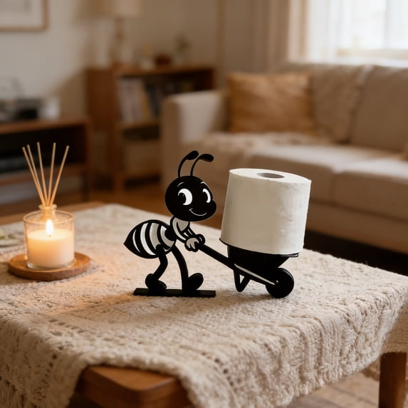 Ant Paper Roll Holder, Toilet Paper Stand, Bathroom Decor, Kitchen ...