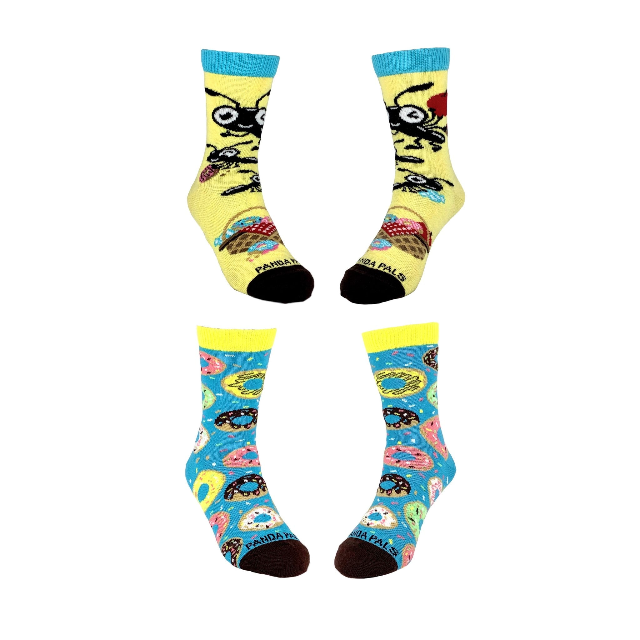 Ant Picnic Donut Feast (2-Pack) from the Sock Panda (Age 3-7) Size ...